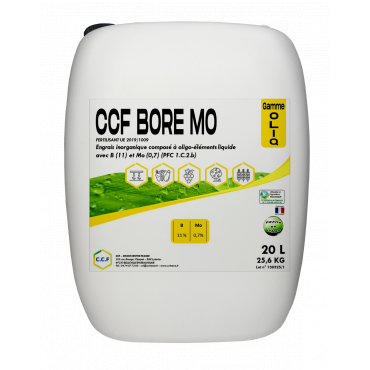CCF BORE MO Engrais spécifique liquide à base de Bore et Molybdène ...